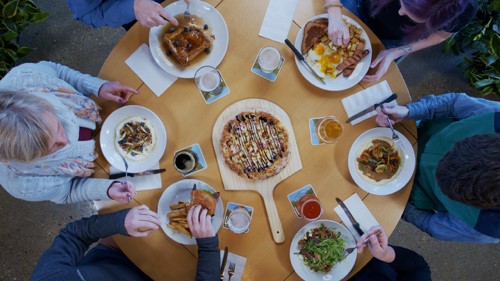 2Upland Columbus Table Shot - Upland Brewing Co