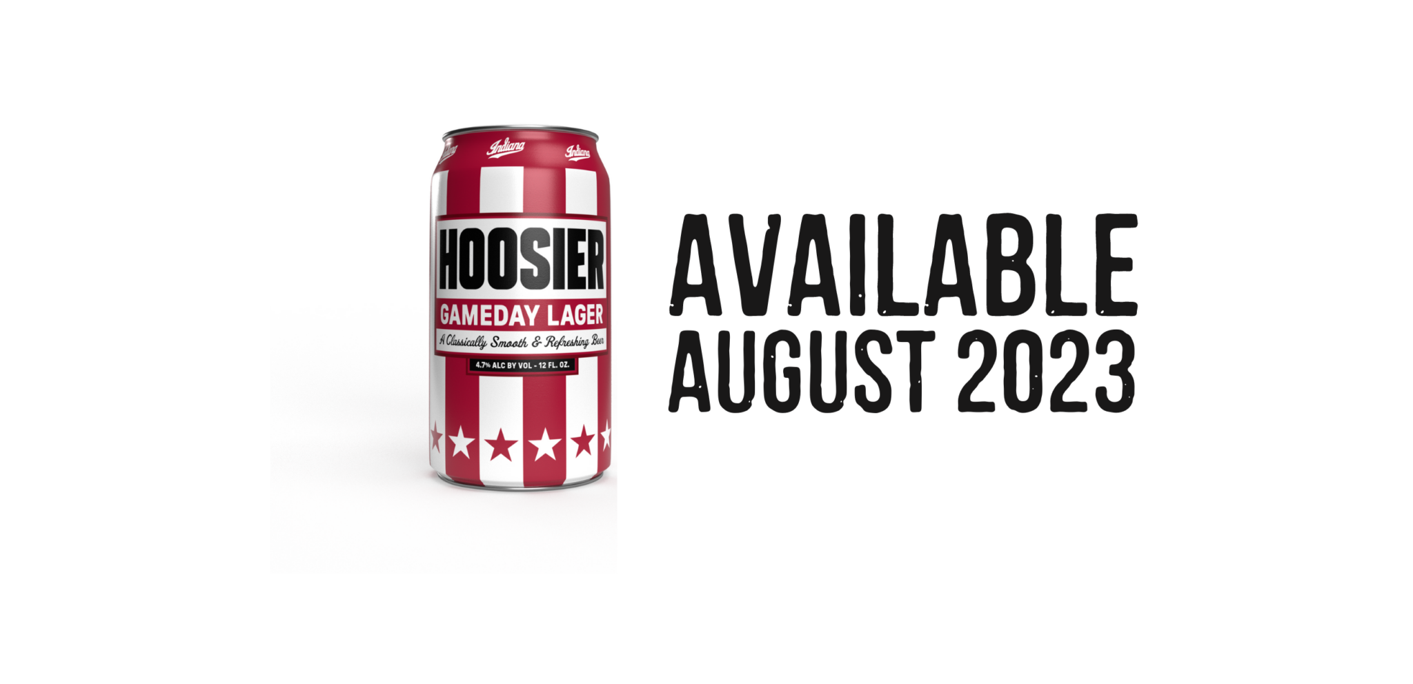 Hoosier Gameday Lager - Coming this August - Upland Brewing Co